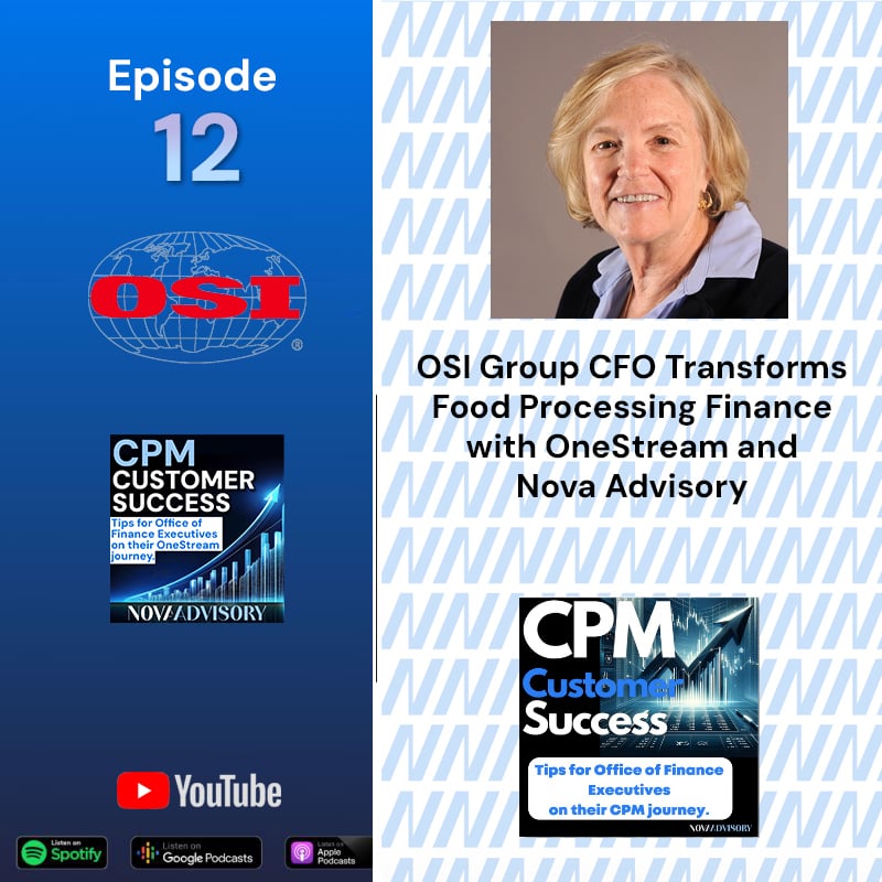 From HFM to OneStream: How OSI Group Unified Global Finance | Nova Advisory